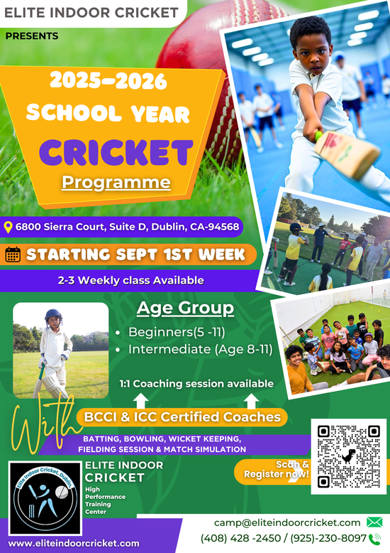After School Programe – Elite Cricket Store